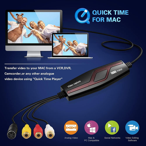 Digitnow USB Capture – VHS to Digital Converter