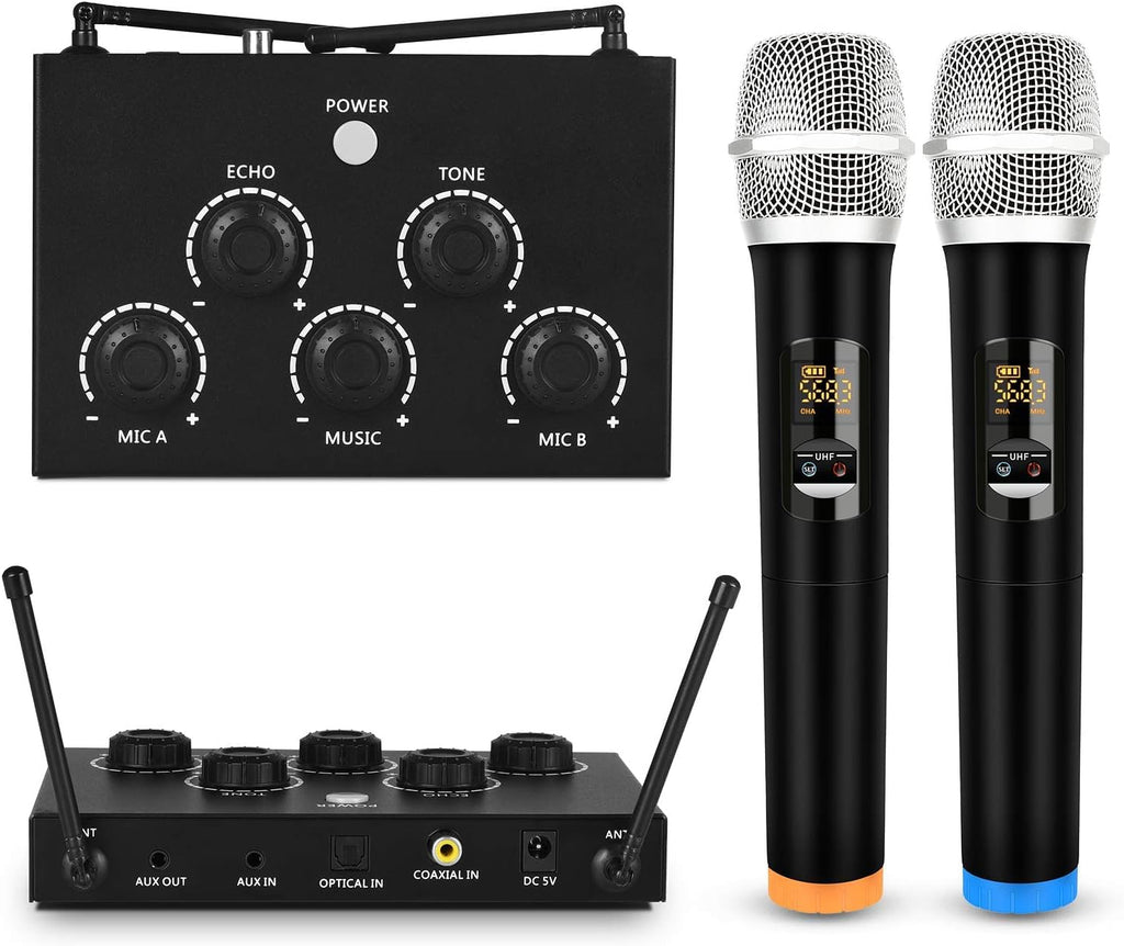 Digitnow Wireless Microphones – Karaoke Microphone Set Microphone Online