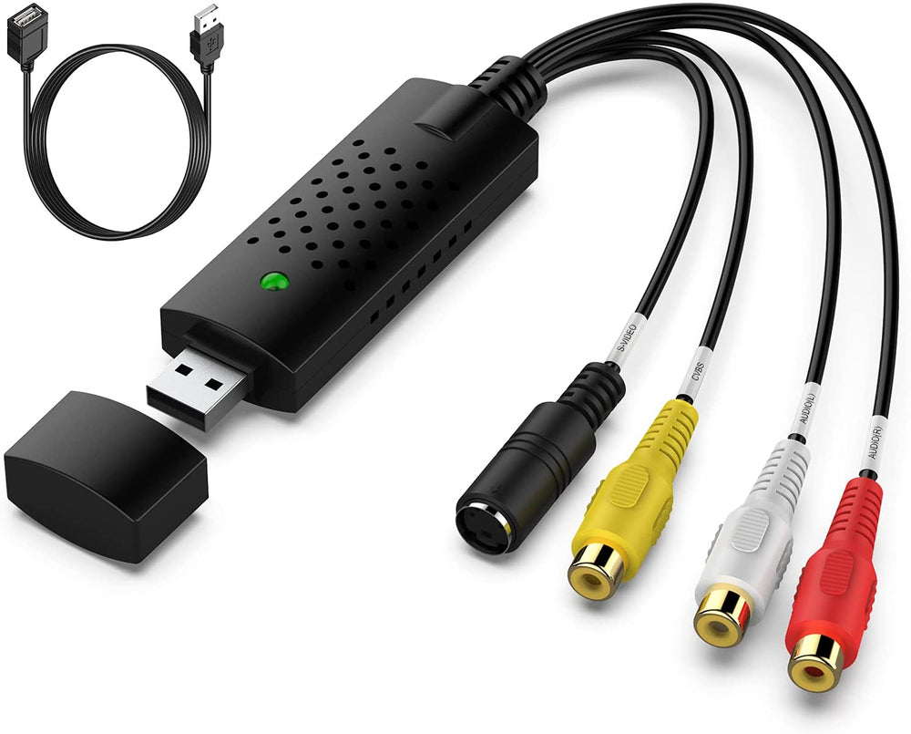 USB2.0 Vidoe&Audio Grabbers ,VHS VCR to DVD Converter Adapters