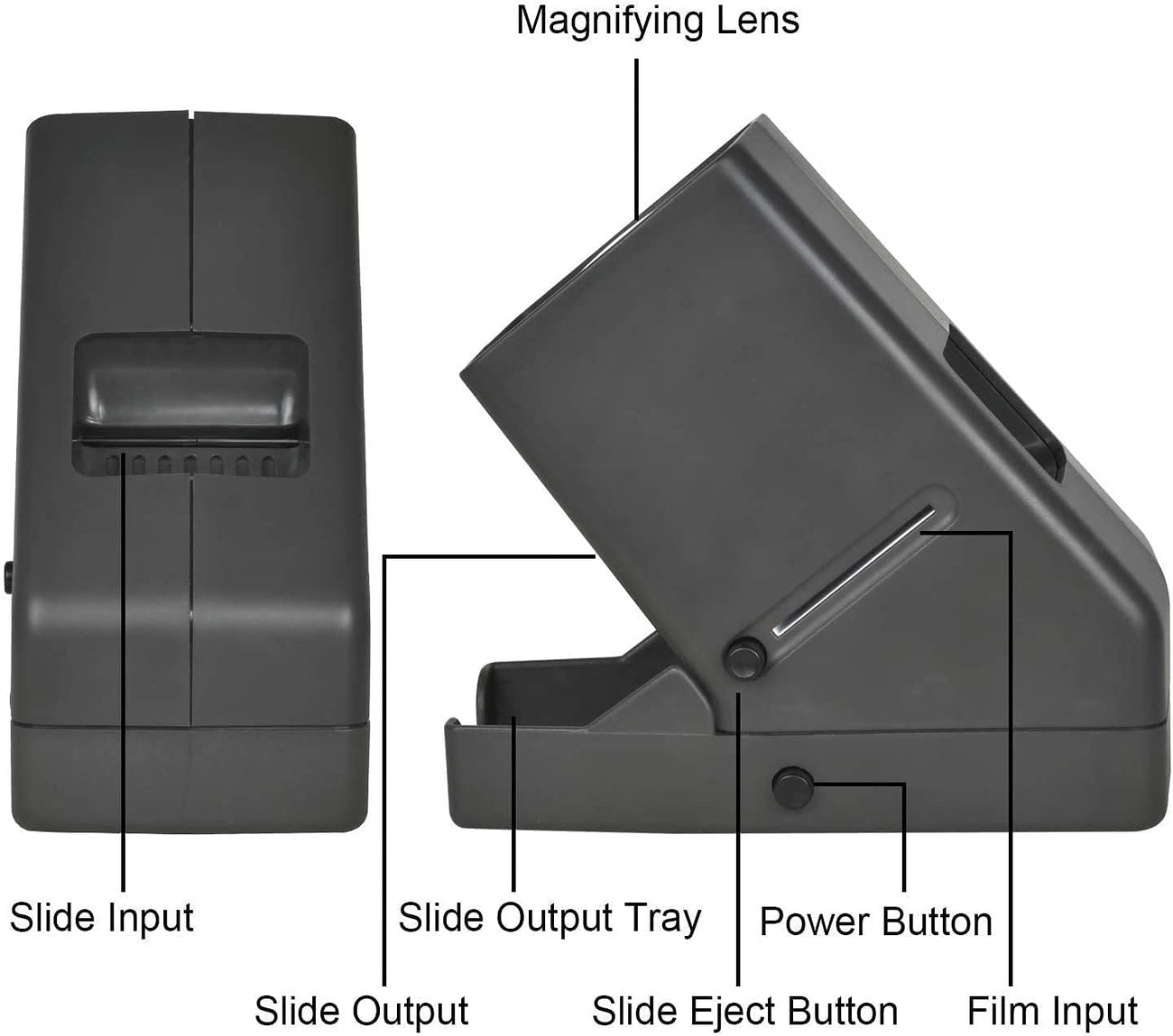 Slide and Film Viewer for 35mm Slides & Positive Film Negatives