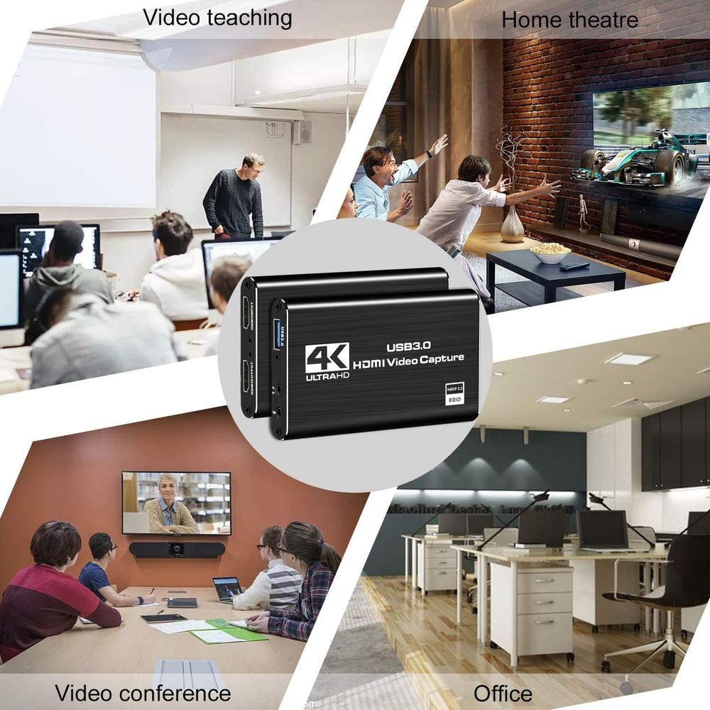 4K Audio Video Capture Card HDMI USB 3.0 Video Capture Device 1080P 60