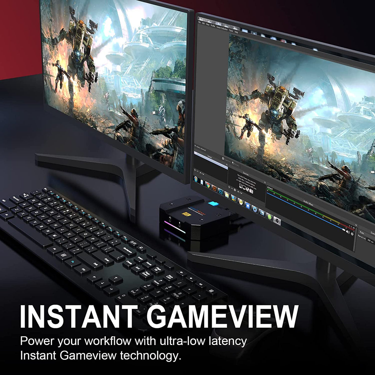 DIGITNOW USB Video Capture Card 4k/60Hz HDR10 Zero-Lag Passthrough, Ul