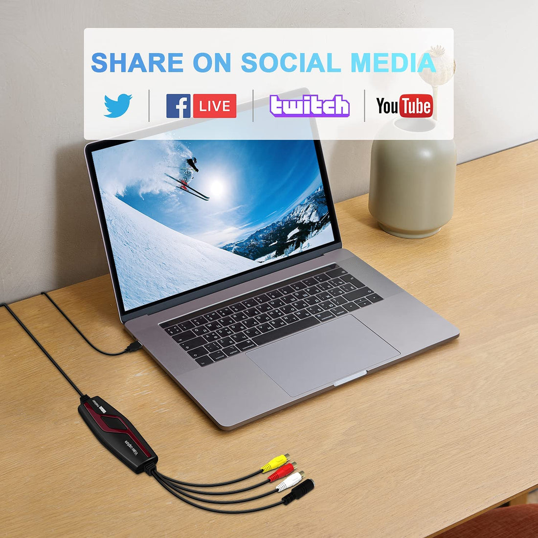 DIGITNOW USB 2.0 Video Capture Card,Digital Video Converter