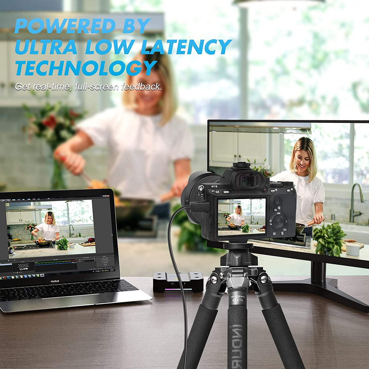 DIGITNOW USB Video Capture Card 4k/60Hz HDR10 Zero-Lag Passthrough, Ul