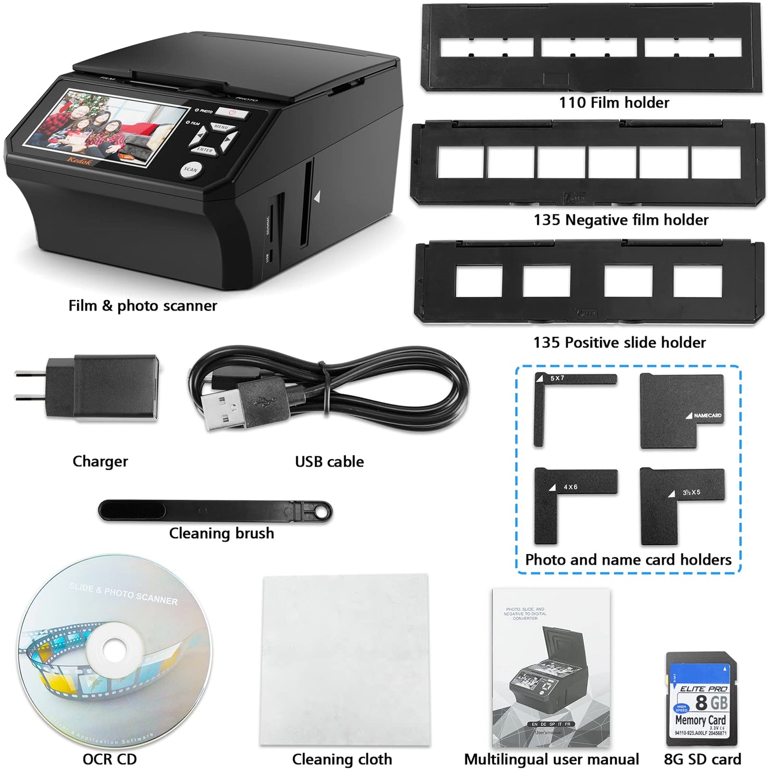 Digitnow Film To Digital Converter – 35mm Film Scanning Service Display